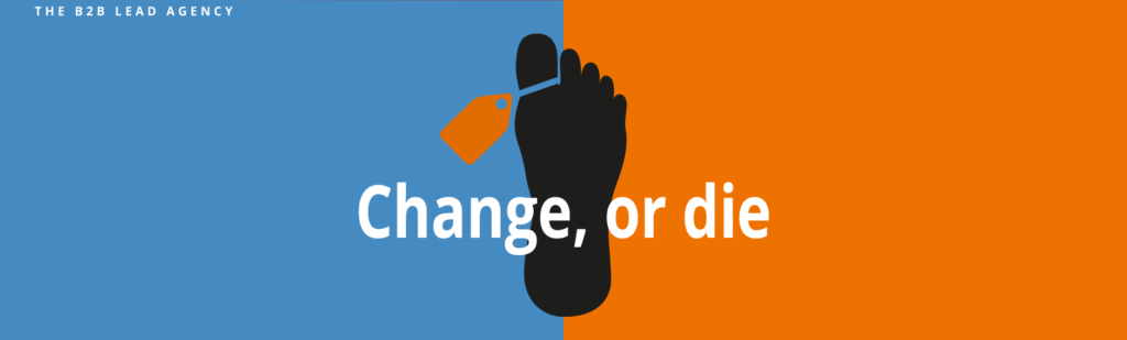 Change or die - e-book download | Blue Business A/S